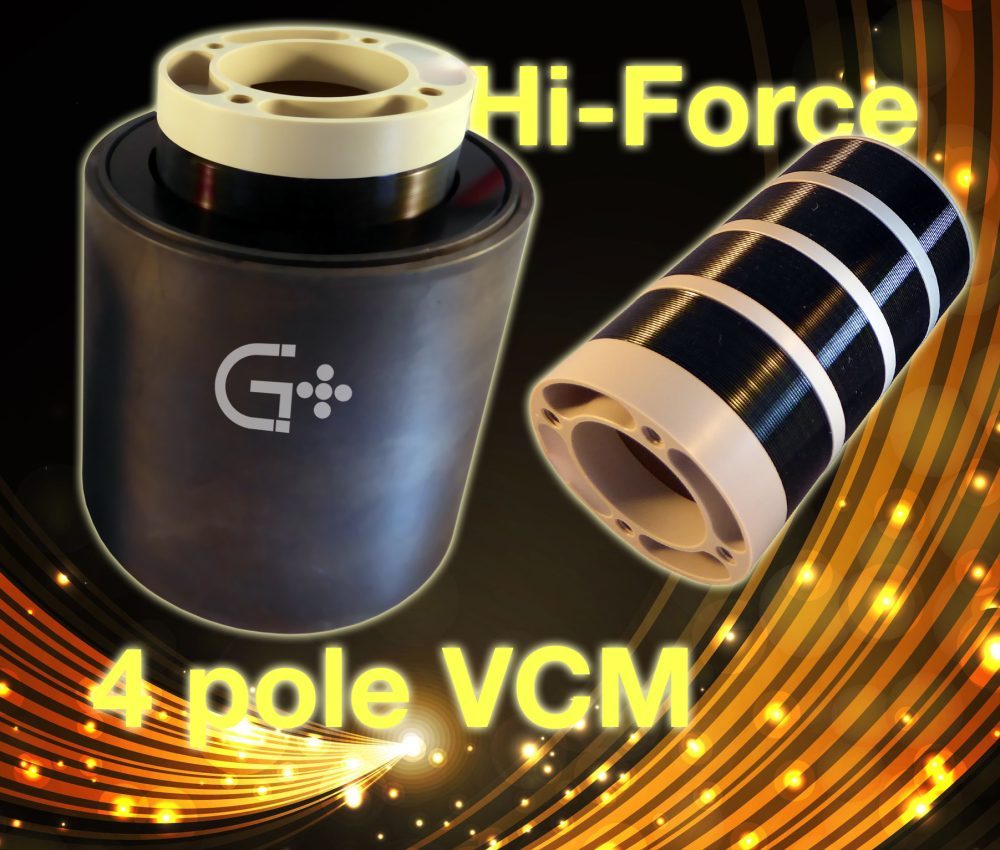 New 4-Pole Voice Coil Actuator from Geeplus Supplies High Force ...